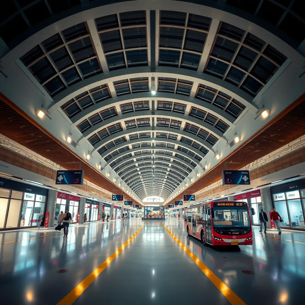 Discovering Al Wahda Mall Bus Station in Dubai