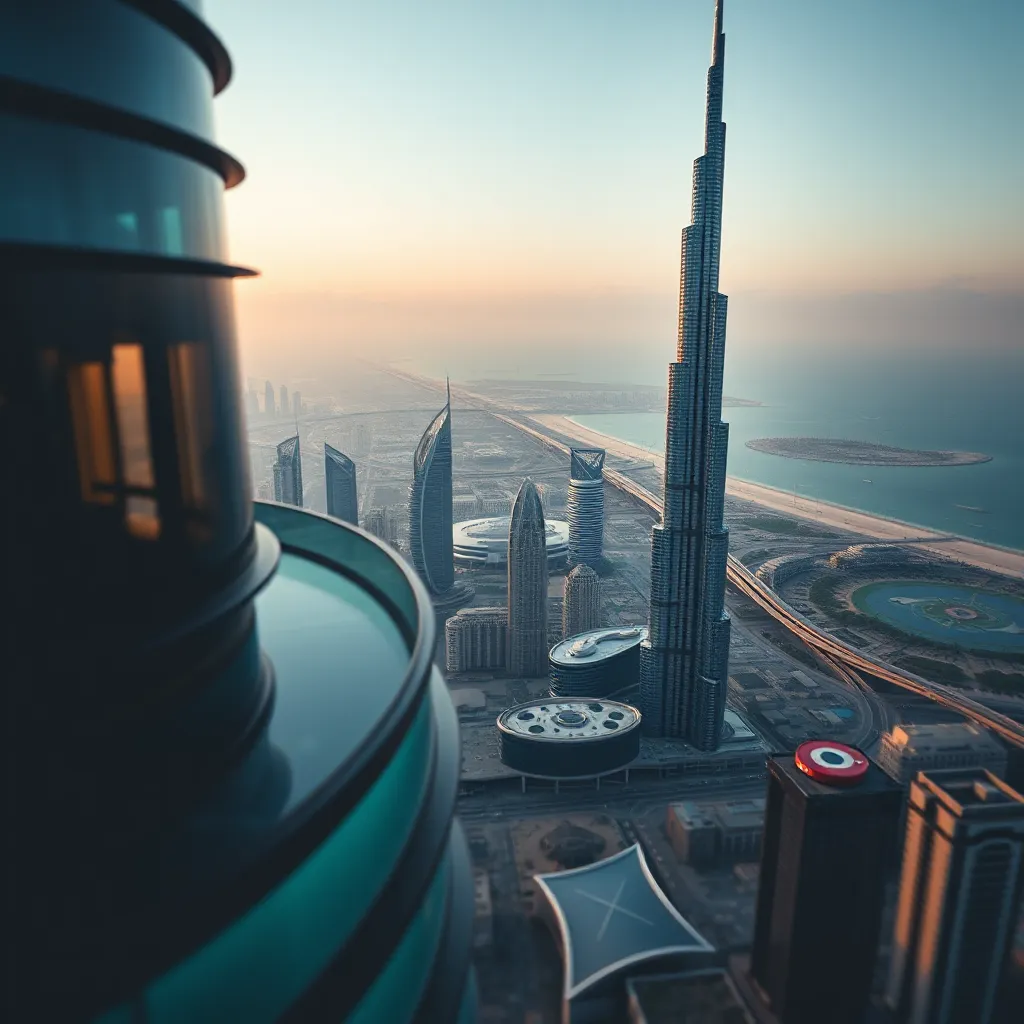 Architectural Elegance of Corniche Tower in Dubai